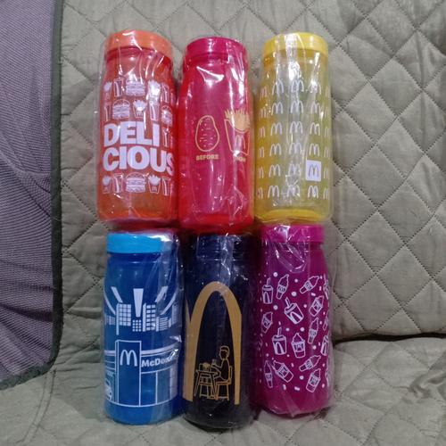 Jual Colorfull bottle colorful Mcdonalds Oranye orange oren only mcd ...