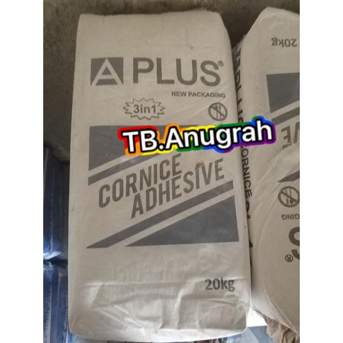 Jual COMPOUND GYPSUM APLUS / KOMPON GIPSUM A PLUS CORNICE ADHESIVE 1 kg ...