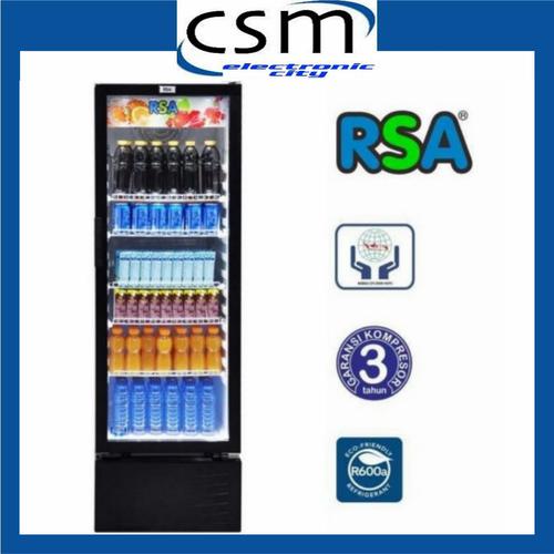 Jual Showcase Cooler RSA AGATE 300N/Display Chiller RSA 5 RAK GARANSI ...