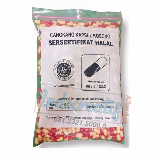Jual Kapsul Kosong Cangkang Kapsul Kosong Ukuran 0 Apotek No Bening | Halal - Kota Malang ...