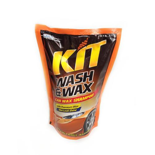 Jual SHAMPOO SABUN CUCI MOBIL KIT WASH & WAX SAMPO PEMBERSIH PENGKILAP ...