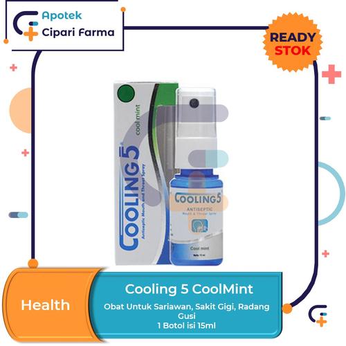 Jual Cooling 5 Obat Sariawan | Sakit Tenggorokan | Sakit Gigi All ...