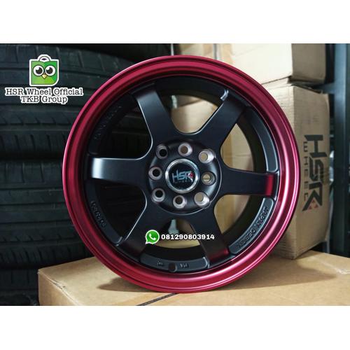 Jual Velg Mobil HSR Ring 15 Velg HSR Tokyo L120 R15 Velg Meaty TE37 ...
