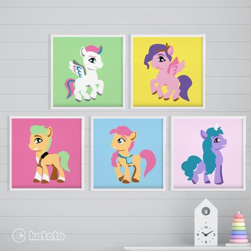 Jual PAINT BY NUMBERS MY LITTLE PONY NEW GENERATION UNICORN PAKET ...