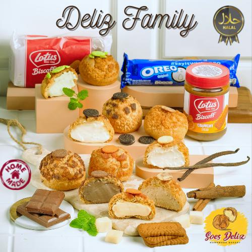 Jual Soes Deliz Kue Sus Soes Choux Cream Puff Jajanan Korea - hampers ...