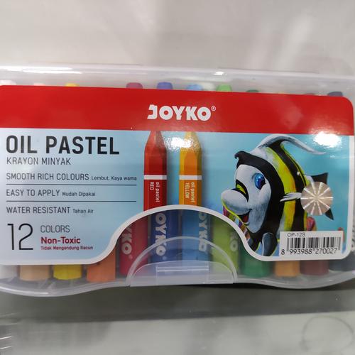 Jual Joyko crayon pastel 12warna , joyko oil pastel(sk) - Kota Bekasi ...