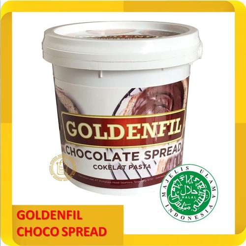 Jual GOLDENFILL CHOCO SPREAD 1KG GOLDENFIL GOLDEN FILL CHOCOLATE ...