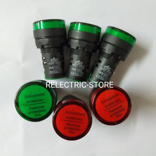 Jual Pilot lampu LED 22mm 220vac tipe AD22-22DS / tersedia jg 12/24vdc ...