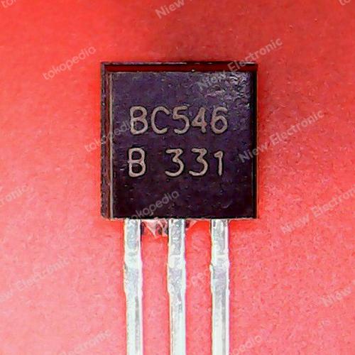 Jual BC546 NPN Silicon Transistor TO-92 BC 546 - BC546-B614 - Kab ...