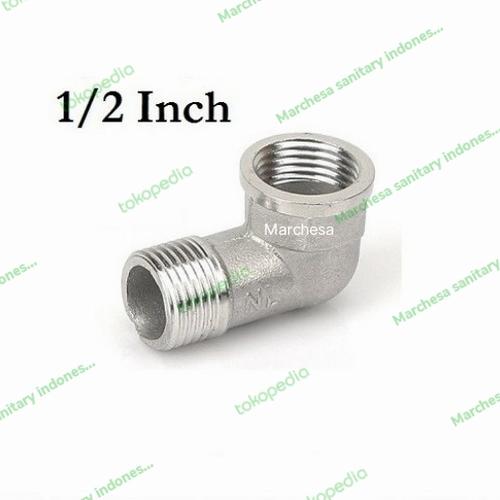 Promo Knee Drat Dalam 1/2" X 1/2"Elbow Drat Luar SUS 304"Marchesa - Kota Pematang Siantar ...