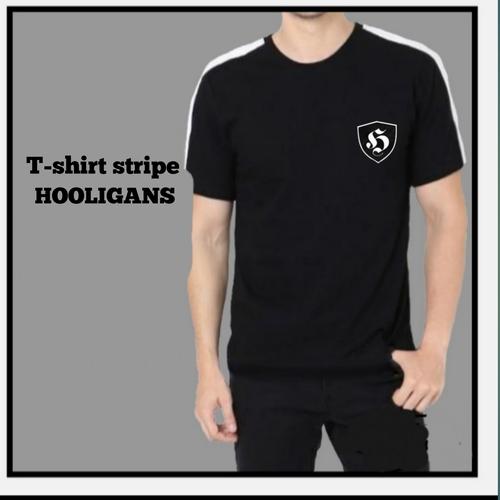 Jual kaos strip pria / tshirt logo hools - XL - Kab. Bogor - Anatomia ...