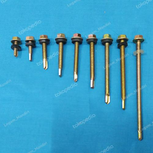 Jual Roofing Screw / Sekrup Rofing / Baut Atap (Ecer, Semua Ukuran ...