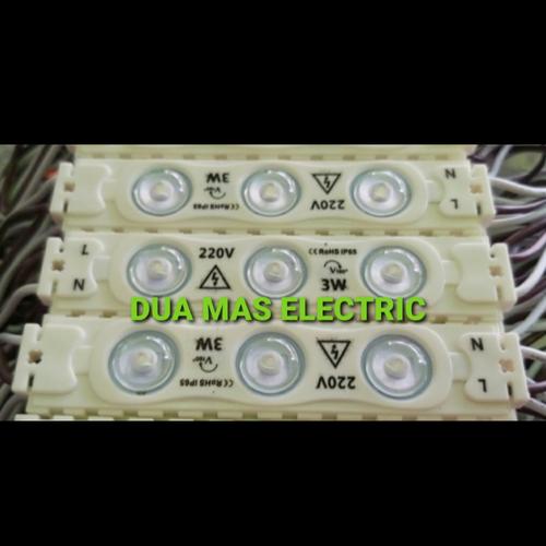 Jual led modul 220V / 3w 3watt putih high quality /LED MODULE 220 V 3 ...