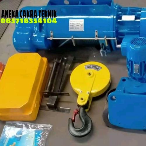 Jual Electric Wire Rope Hoist 2 Ton x 12 Meter NAGASAKI Japan - Jakarta ...