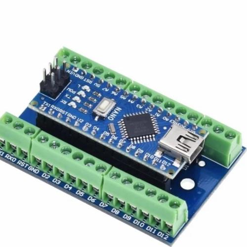 Jual sudah solder shield Arduino Nano IO Expansion Sensor terminal ...