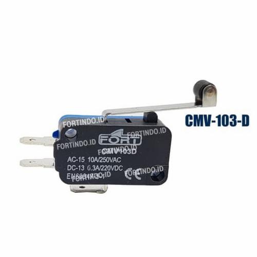 Jual Micro Switch CMV-103-D Saklar Sensor Limit Switch (Roda Panjang ...