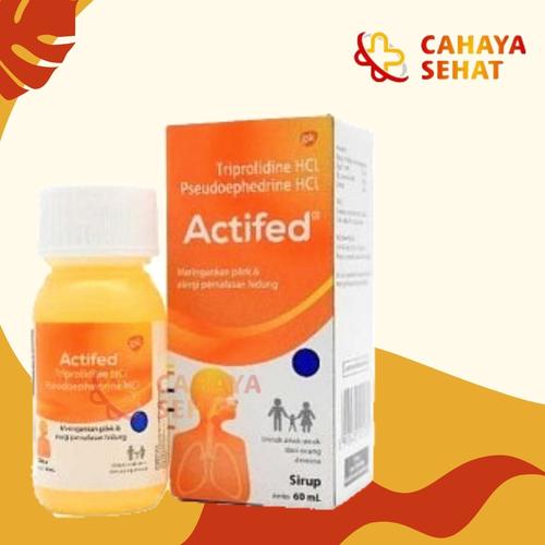 Jual ACTIFED KUNING SIRUP 60ML - Kota Surabaya - CAHAYA SEHAT 1 | Tokopedia