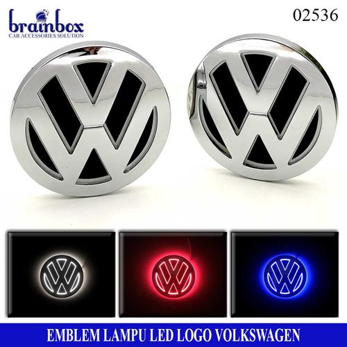 Jual HIGH QUALITY Car Logo Light VW Emblem Mobil Lampu Car Logo LED ...