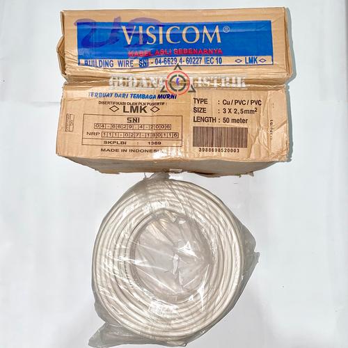Jual Kabel Listrik Standar PLN NYM 3x2.5 VISICOM 50 Meter - Kota ...