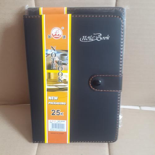Jual buku agenda 25k sampul kulit/ notebook 25k sampul kulit, bloknote ...