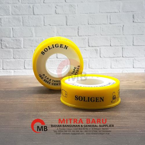 Jual Isolasi Pipa / Seal Tape Kran Air / Siltip Soligen 10 Meter 1/2 ...
