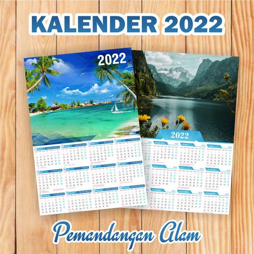Jual Kalender 2022 Pemandangan Alam Kalender Dinding - Kab. Cirebon ...