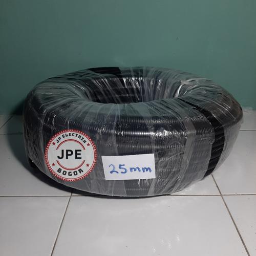 Jual Flexible Conduit PVC 25mm/Selang Flexible 1" Inch/Spiral Kabel ...