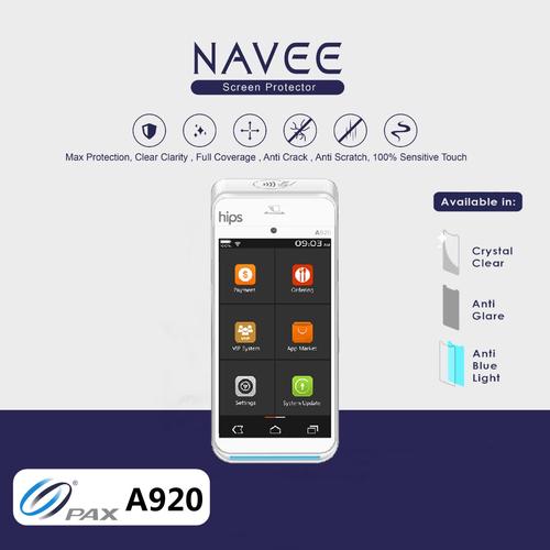 Jual Navee Seal PAX A920 Smart POS Terminal Anti Break Screen Protector ...