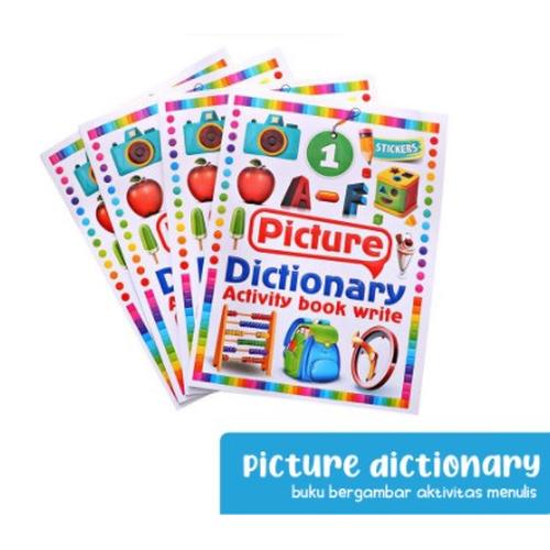 Jual PICTURE DICTIONARY book/ buku aktifitas/ buku anak/ kamus ...