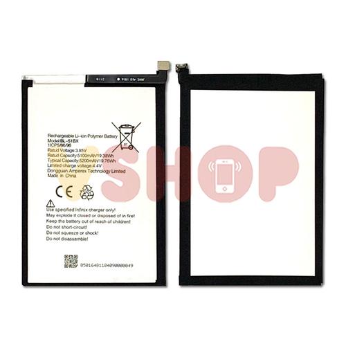 Jual BATERAI BATRE INFINIX NOTE 8 X692 - HOT 10 X682 BL51BX BATTERY ...