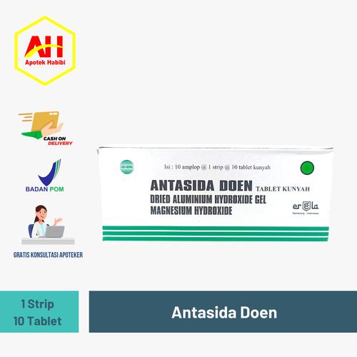 Jual ANTASIDA ANTASID ANTASIDUN ANTASIDOEN DOEN 1 STRIP ISI 10 TABLET ...