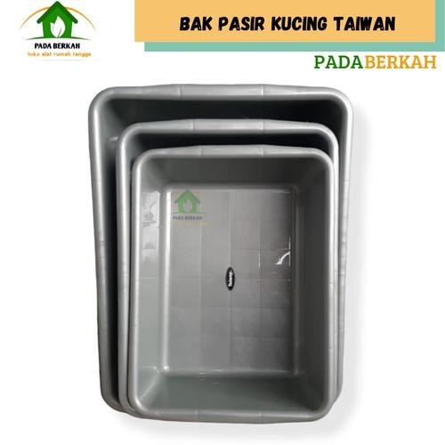 Jual Bak Pasir Kucing Segi Silver Besar Tempat Pasir Kucing Jumbo ...