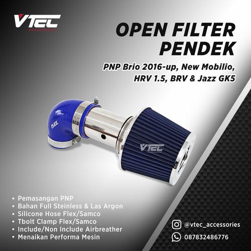 Jual Open Filter Flex Brio Mobilio HRV Jazz GK5 BRV City GM6 - Full ...
