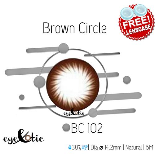 Jual Softlens Brown Circle BC-102 - Jakarta Utara - Eyexotic | Tokopedia