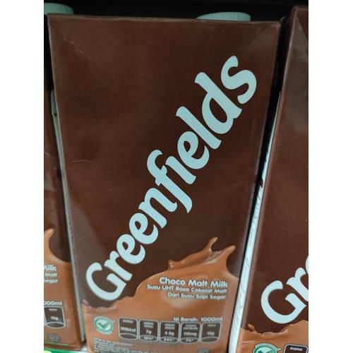 Jual GREEN FIELDS CHOCO MALT MILK UHT 1000ML - Kota Medan - TanMart ...