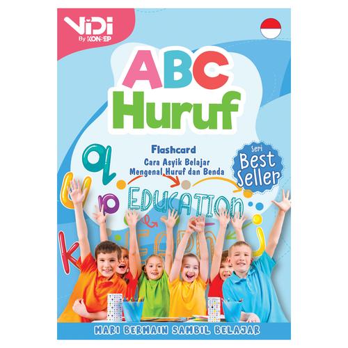 Jual Mainan Edukasi Anak ViDi Flash Card Kartu Belajar ABC Huruf Abjad ...
