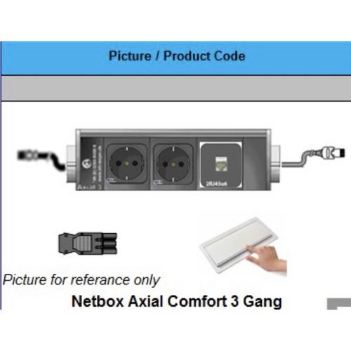 Jual A&H Meyer Netbox Axial Comfort - 3 Gang - Kota Tangerang - wiraws ...