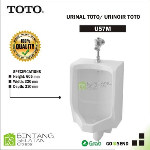 Jual URINAL TOTO/ URINOIR TOTO U57M PUTIH/ ORIGINAL TOTO U 57 M - Kota ...