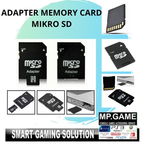 Jual Adapter Memory Card Micro SD Card Reader Laptop Adaptor Converter ...