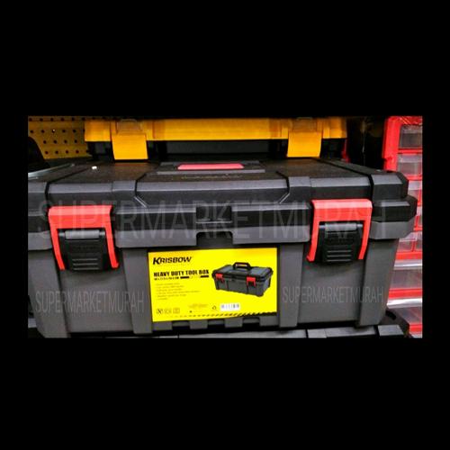 Jual storage Tool box heavy duty krisbow plastik kotak kerja alat ...