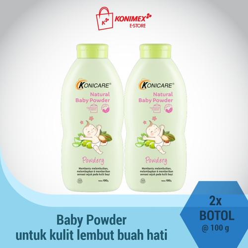 Jual Konicare Natural Baby Powder Powdery 100gr - Twin Pack - Jakarta ...