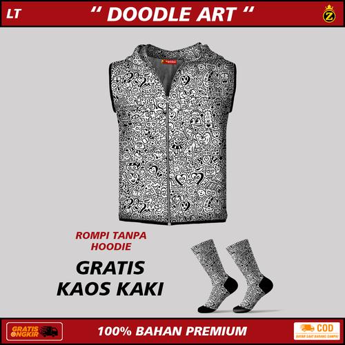 Promo Rompi Printing Wanita Anti Air - Ukuran All Size Fit To XL ...