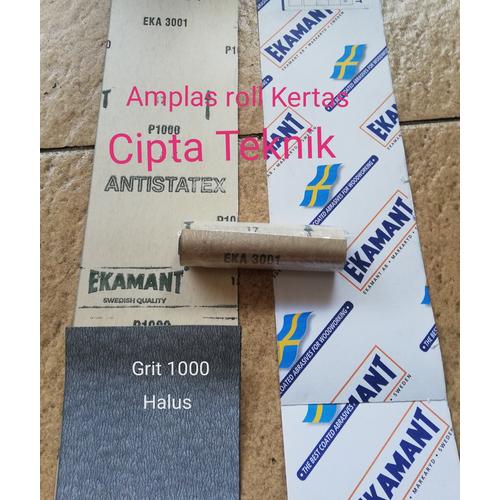 Jual Amplas roll kertas grit 1000 ekamant per meter - Kab. Bekasi ...