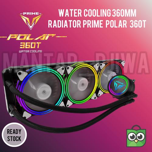 Jual Prime Polar 360t water cooling 360mm / 360 mm radiator ARGB Aura ...