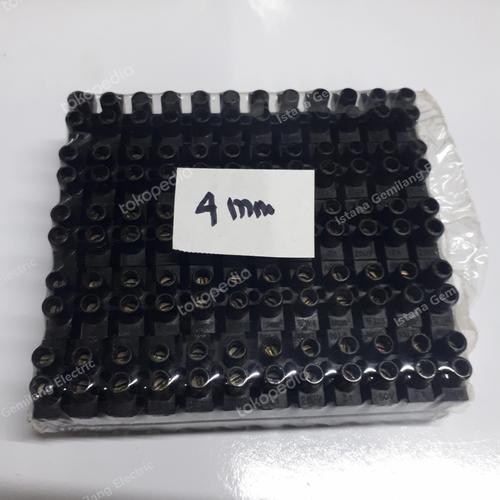 Jual Terminal Blok Krustin 4mm 3Ampere Hitam Klustin Plastik - Jakarta ...