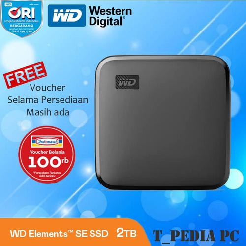 Promo WD SSD Element / Elements SE 2TB - Portable / External ...