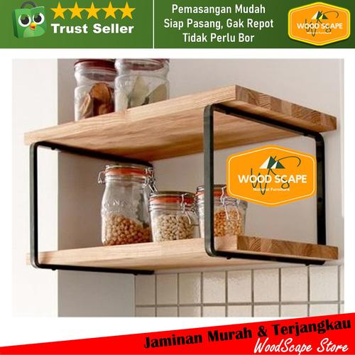 Jual Rak Dapur - Rak Bumbu - Rak Gantung Minimalis - Rak Dinding ...