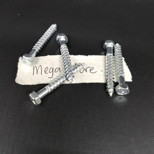 Jual Deskskrup skrup deskscrew fixer viser 5/16 x 3 sekrup 8mm x 75mm ...