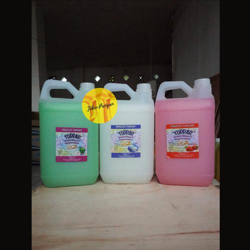 Jual Hand Soap / Sabun Cuci Tangan Toppas 5 Liter - jasmine - Jakarta ...