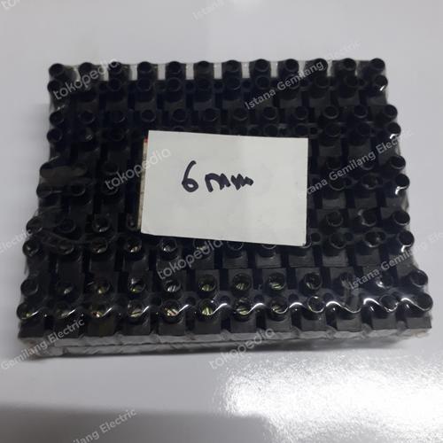 Jual Terminal Blok Krustin 6mm 5Ampere Hitam Klustin Plastik - Jakarta ...